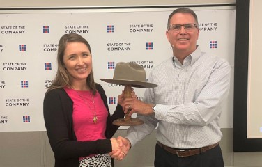 Public Works/Transportation Team Leader Melanie Cleavelin Honored With ...