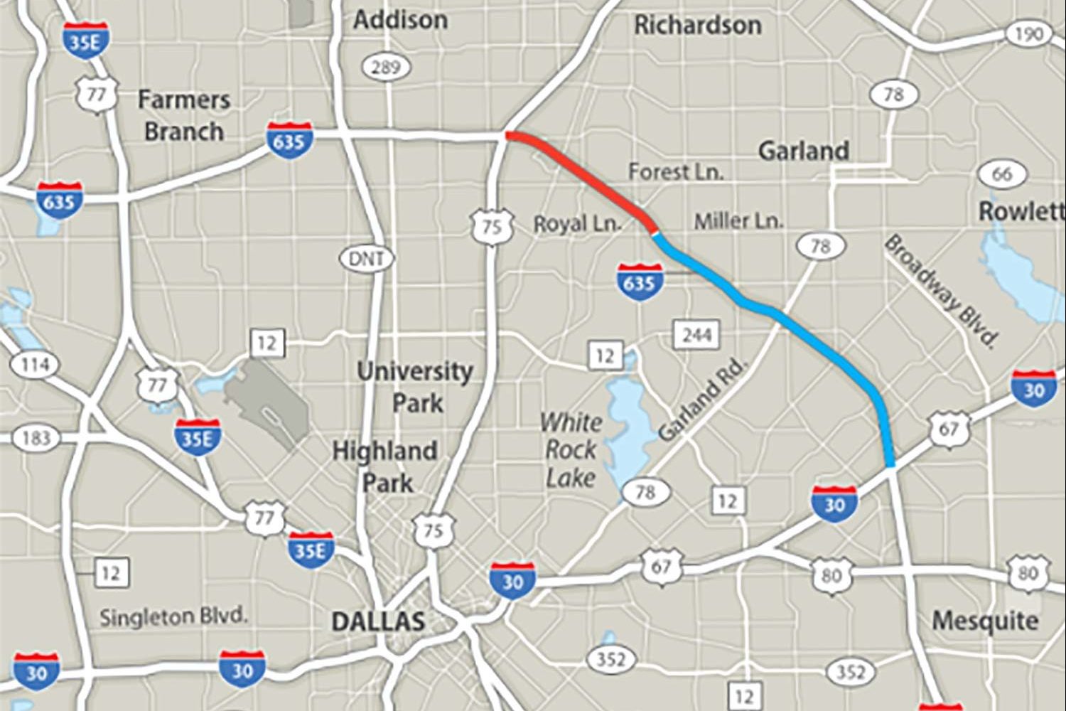 TxDOT IH-635, LBJ Expressway - Halff