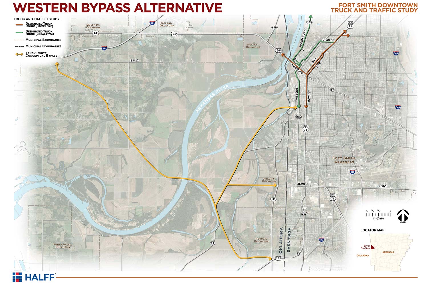 Fort Smith Truck and Traffic Study - Halff