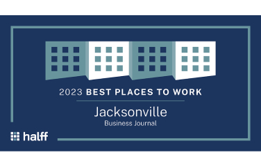 Halff Tabbed Best Place to Work in Jacksonville - Halff