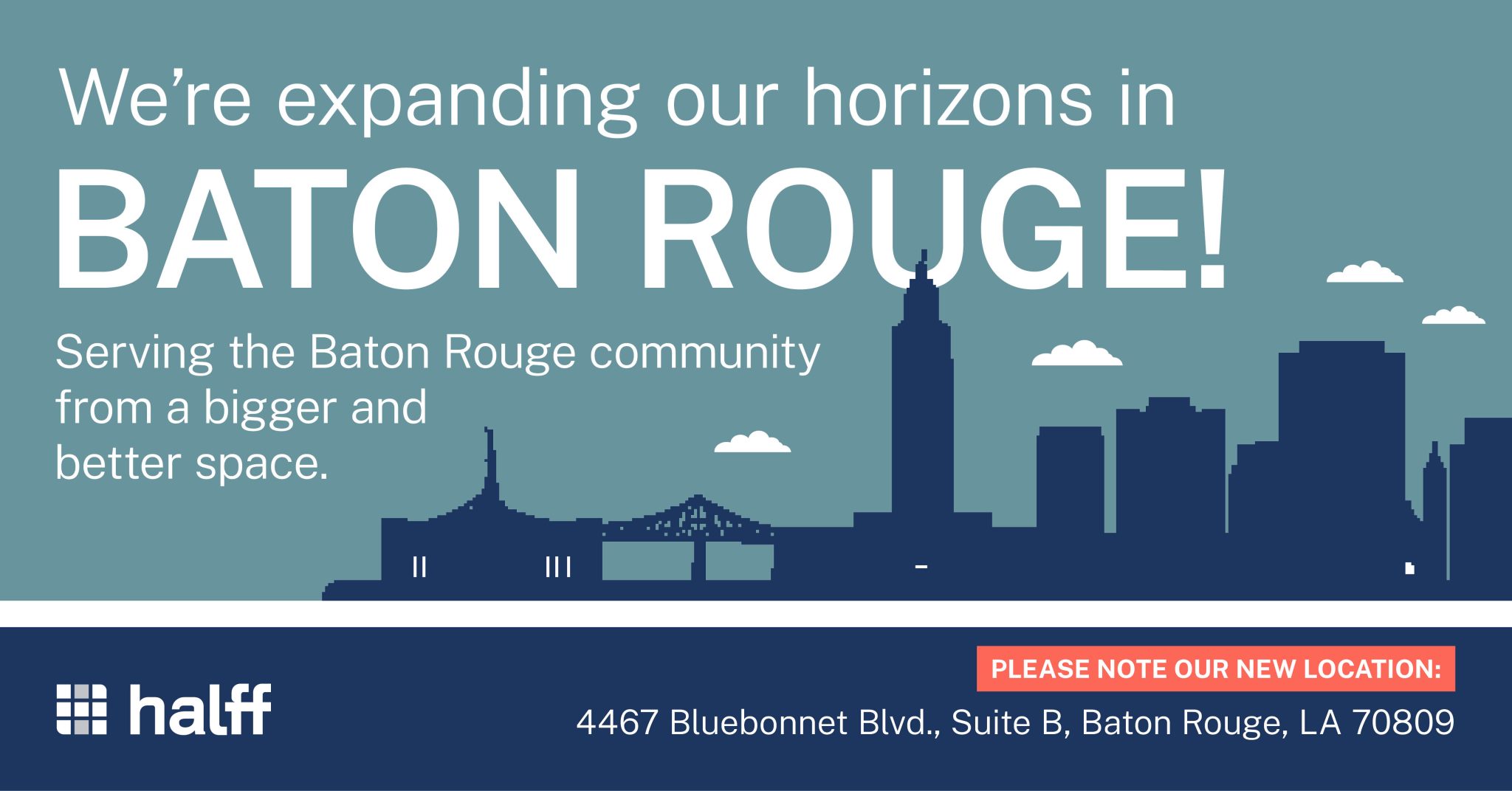 Halff Boosts Louisiana Operations with Baton Rouge Office Expansion - Halff